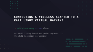 Connecting a Wireless Adapter to a Kali Linux Virtual Machine - NoobLinux