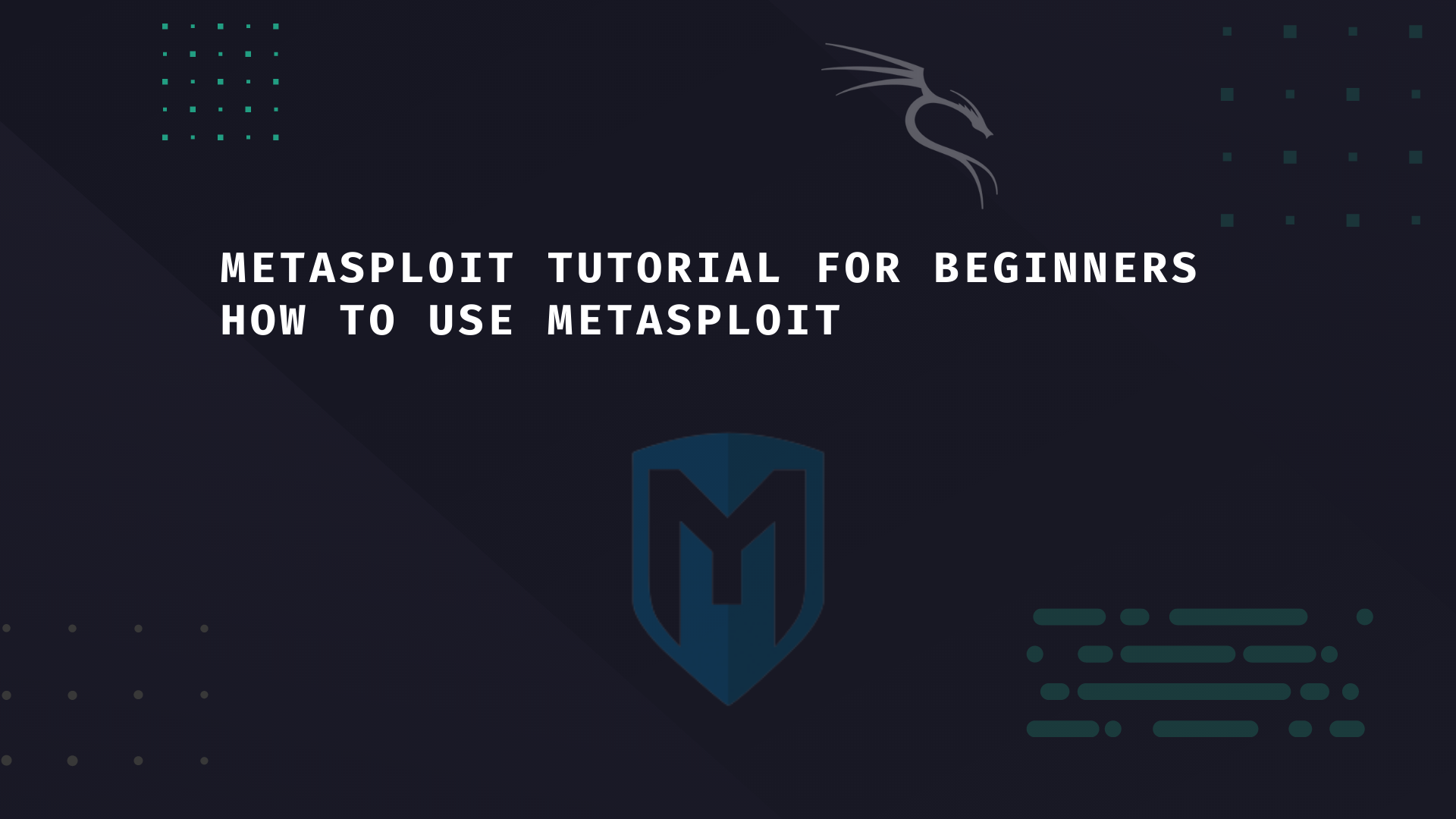 Metasploit Tutorial For Beginners Basics To Advanced